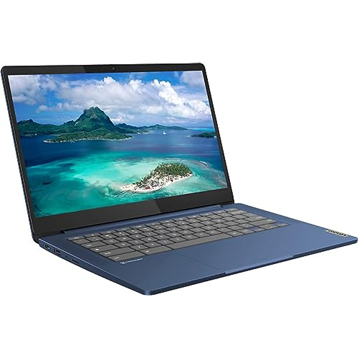 Lenovo 2023 Newest Ideapad Slim 3 14" FHD Touchscreen Chromebook Laptop, 8-Core MediaTek Kompanio 520, 4GB RAM, 128GB Storage(64GB eMMC + 64GB Micro SD), WiFi6, 13.5hr Battery Life, Webcam, Chrome OS