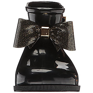 Mini Melissa Sugar Rain Bow Mary Jane (Toddler), Black, 10 Regular US Toddler