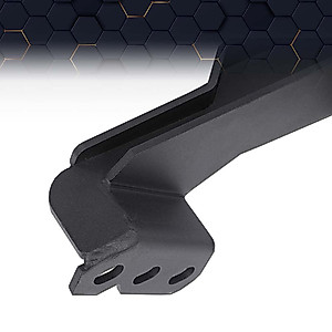 PIT66 Track Bar Drop Bracket Compatible with 2011-2021 Ford F250 F350 4WD 2-3.5" Lift Kit w/screw