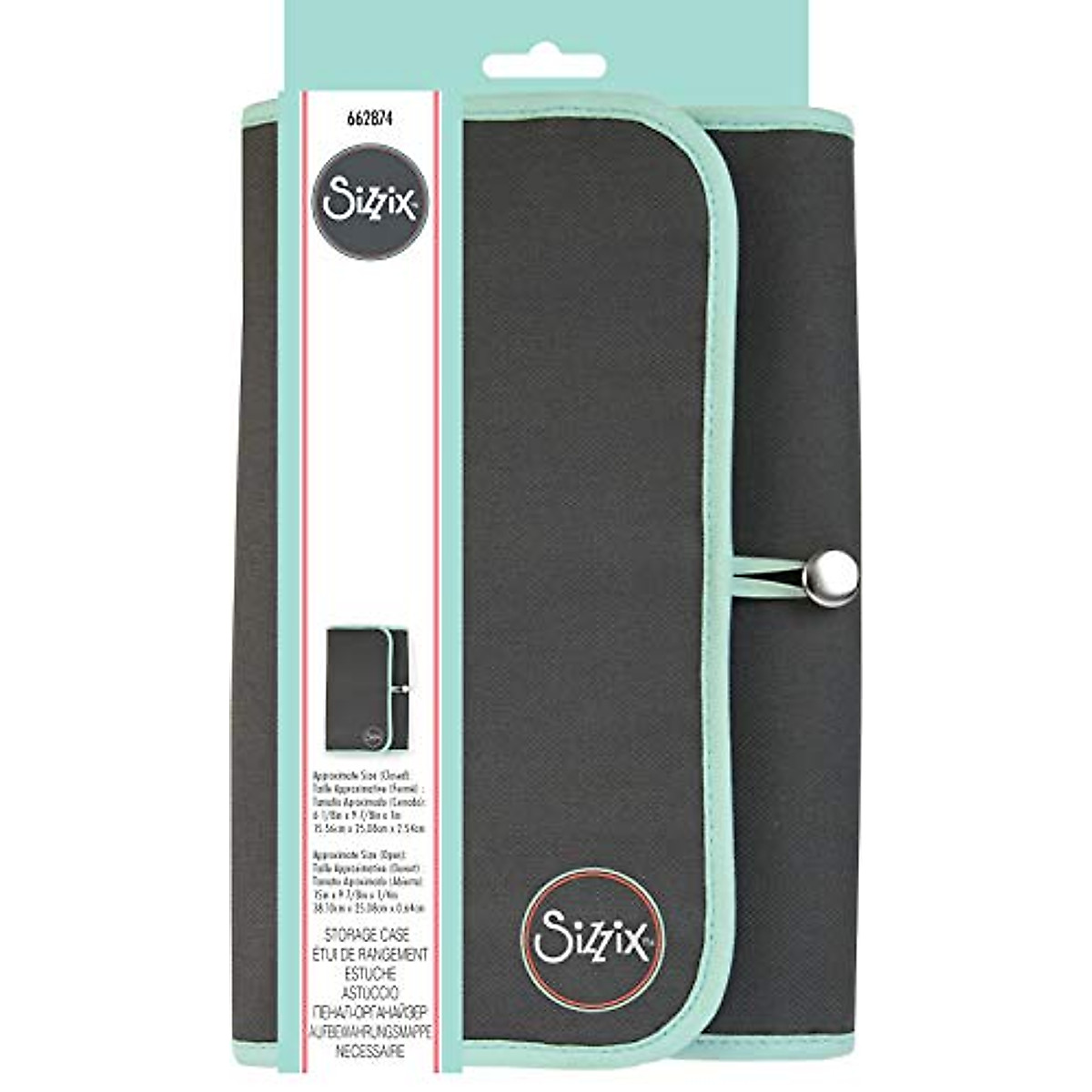 Sizzix, Black, Storage Case for Crafting Tools , One Size, us:one