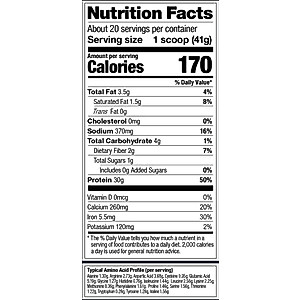 Vega Sport Premium Vegan Protein Powder Vanilla (20 Servings) 30g Protein, 5g BCAAs, Low Carb, Keto, Dairy/Gluten Free, Non GMO, Pea Protein for Women & Men, 1.8 lbs (Packaging May Vary)