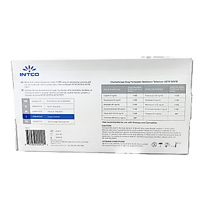 AdvanCare Disposable Nitrile Exam Gloves ANBM10016, Powder Free & Latex Free, Medical Grade (Blue, Large (10 Pack))