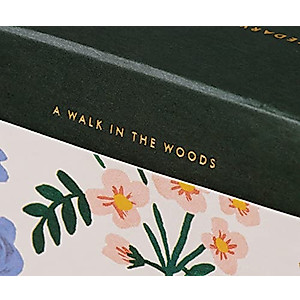 RIFLE PAPER CO. Candle | Festive Occasions and Gatherings with Decorative Box and Festive Labels On Soy Candle Base and 40+ Hour Burn Time, High Peaks of The Adirondack Forest