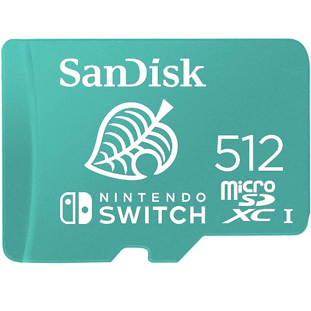 SanDisk MicroSD Card 512GB Nintendo Switch Memory Card Works with Nintendo Switch OLED, Switch and Switch Lite (SDSQXAO-512G-GNCZN) C10 Bundle with (1) Everything But Stromboli MicroSD Card Reader