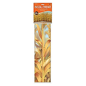 Beistle Decorative Cornstalks Backdrop