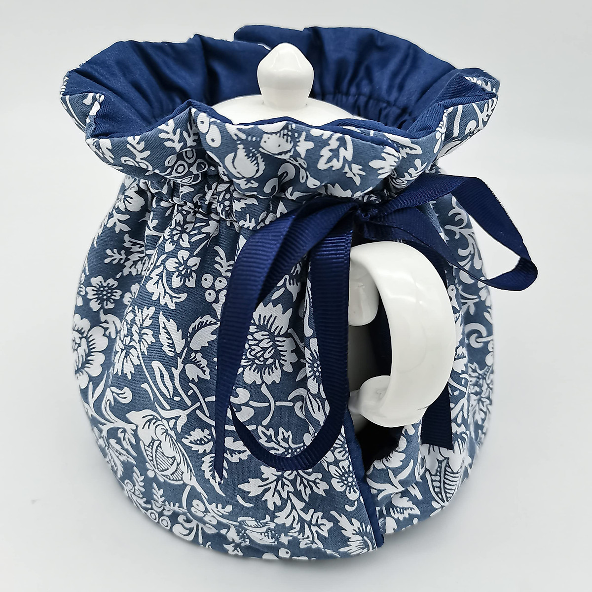 Wlirantim Tea Cozy for Teapot,Cotton,Keep Warm and Decorative Pots Cozy，Vintage Floral Insulated Cosy Kitchen Party Accessories，Tea Kettle Cover,