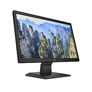 HP V20 HD+ Monitor | 19.5-inch Diagonal HD+ Computer Monitor with TN Panel and Blue Light Settings | HP Monitor with Tiltable Screen HDMI and VGA Port | (1H848AA#ABA), Black