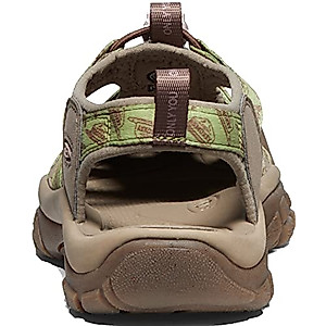 KEEN Women's Newport H2 Closed Toe Water Sandals, Smokey Bear/Tarragon, 6.5
