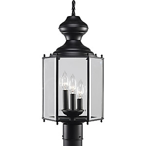 Progress Lighting P5432-31 BrassGUARD Lantern Outdoor, Black
