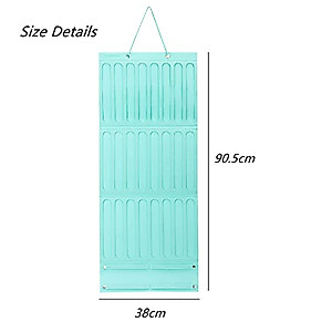 JOYMOMO Hair Bow Holder Organizer For Girls Hanging Bow Holder For Girls Hair Accessories Storage Organizer For Headbands, Hair Clips, Hair Ties, Scrunchies (Without Hair Bows) (green)