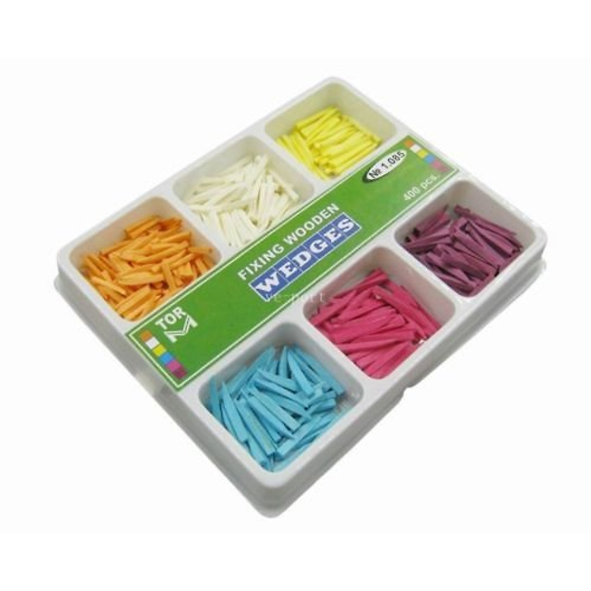 Dental Fixing Wooden Wedges For Dental Restoration Full Set 400pcs No.1.085 VEP