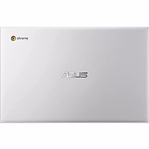 ASUS Newest 14" FHD Chromebook Laptop, Intel Core m3-8100Y(up to 3.4 GHz), 320GB Space(64GB eMMC+256GB Card), 8GB RAM, Webcam, WiFi, USB, Bluetooth, Backlit Keyboard, Chrome OS, Silver, JVQ MP
