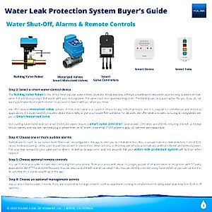 YoLink SpeakerHub & Three Water Leak Sensors Starter Kit – Plays Tones/Sounds, Spoken Messages, LoRa-Powered ¼ Mile Range, App Alert, Emails, SMS/Text, IFTTT