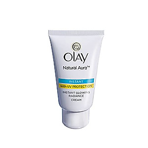 Olay Natural White Light Instant Glowing Fairness Cream, 40g