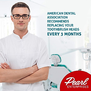 Replacement Toothbrush Heads for Oral B Sonic Complete Brush Heads Refills 4 Pack Oralb Braun Compatible Replacement Brush Heads for Sonic, Sonic Complete & Vitality Sonic Oral-B Electric Base