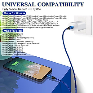 iPhone 14 Fast Charger Cable,Apple USB C to Lightning Cable [Apple MFi Certified] 2Pack 10FT Apple Super Quick Charging Cable Cord For iPhone 14/14 Plus/14 Pro/14 Pro Max/13/12/11/Pro Max/XS/XR/AirPod