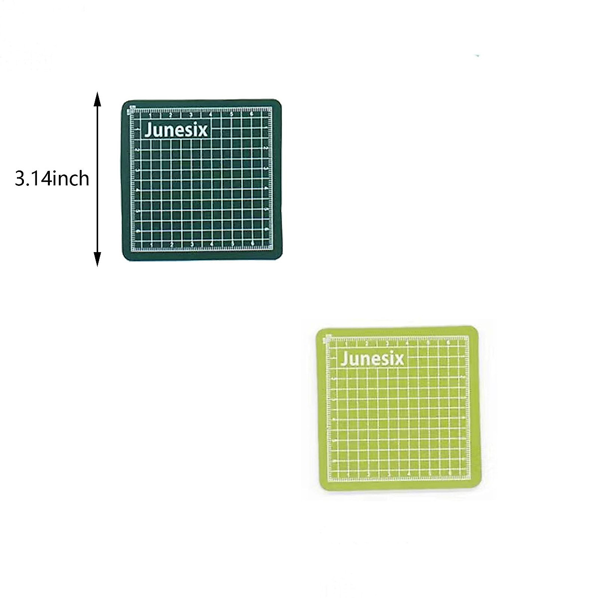 4Pieces Mini Cutting Pad Self Healing Craft Mat Small Sewing Cutting Mat Non-Slip Mini Cut Board for Scrapbooking Quilting Sewing Accessories