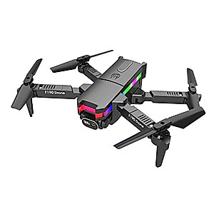 Mini Drone with Dual 4K HD Camera for Adults Kids Beginner, Foldable Mini Pocket Drone 2.4G WiFi FPV Live Video Hold Headless Mode RC Quadcopter Drone Gifts for Boys Girls