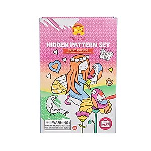 Tiger Tribe Textured Coloring Kit - Fairy Friends - Take Along Art Set - All Supplies Included - Ages 3+ - 60261