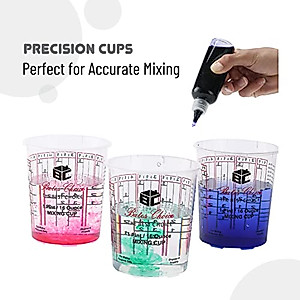 Bates- Paint Mixing Cup,16 oz ,12 Cups, Resin Mixing Cups, Mixing Cups for Epoxy Resin, Epoxy Mixing Cup, Paint Measuring Cups, Plastic Mixing Cups, Epoxy Mixing Containers