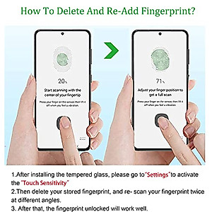 NEW'C [3 Pack] Designed for Samsung Galaxy S22 Screen Protector Tempered Glass, Case Friendly Ultra Resistant