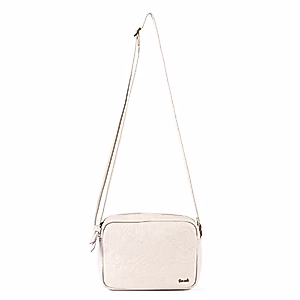 The Sak womens De Young Leather Camera Bag, Stone Floral Embossed, One Size US