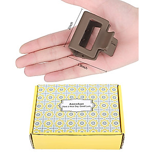 Aonwkan Hair Clips Square Hair Claw Clips - 12 Pieces 2" Matte Hair Clips for Teen Girl Gifts Thin Thick Hair Cute Stuff Nonslip Strong Grip Hair Clamps 12 Colors Jaw Clips Hair Accessories for Women