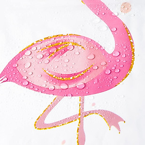 WERNNSAI Flamingo Tablecloth - 2 PCS 108''x 54'' Tropical Luau Party Disposable Plastic Table Cover Pineapple Party Supplies for Kid Girl Picnic Birthday Party Decorations