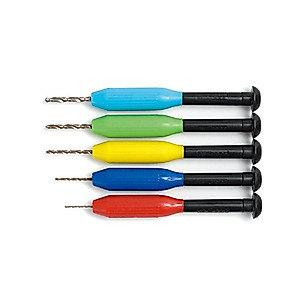 GSI Creos GT50 Mr. Pin Vise Basic Set 1/1.5/2/2.5/3mm, GSI