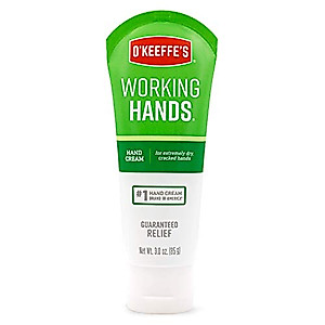 O'Keeffe's K0290004-8 Working Hands Hand Cream Tube (8 Pack), 3 oz