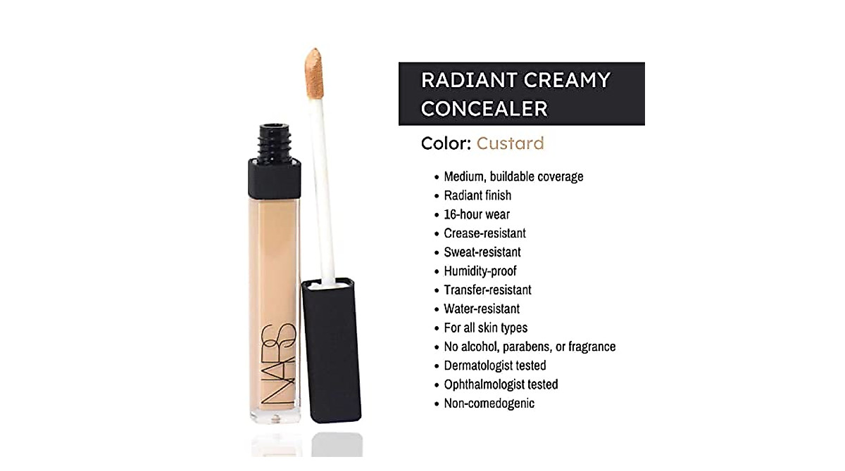 NARS Radiant Creamy Concealer in Custard – Flawless, Luminous Cover