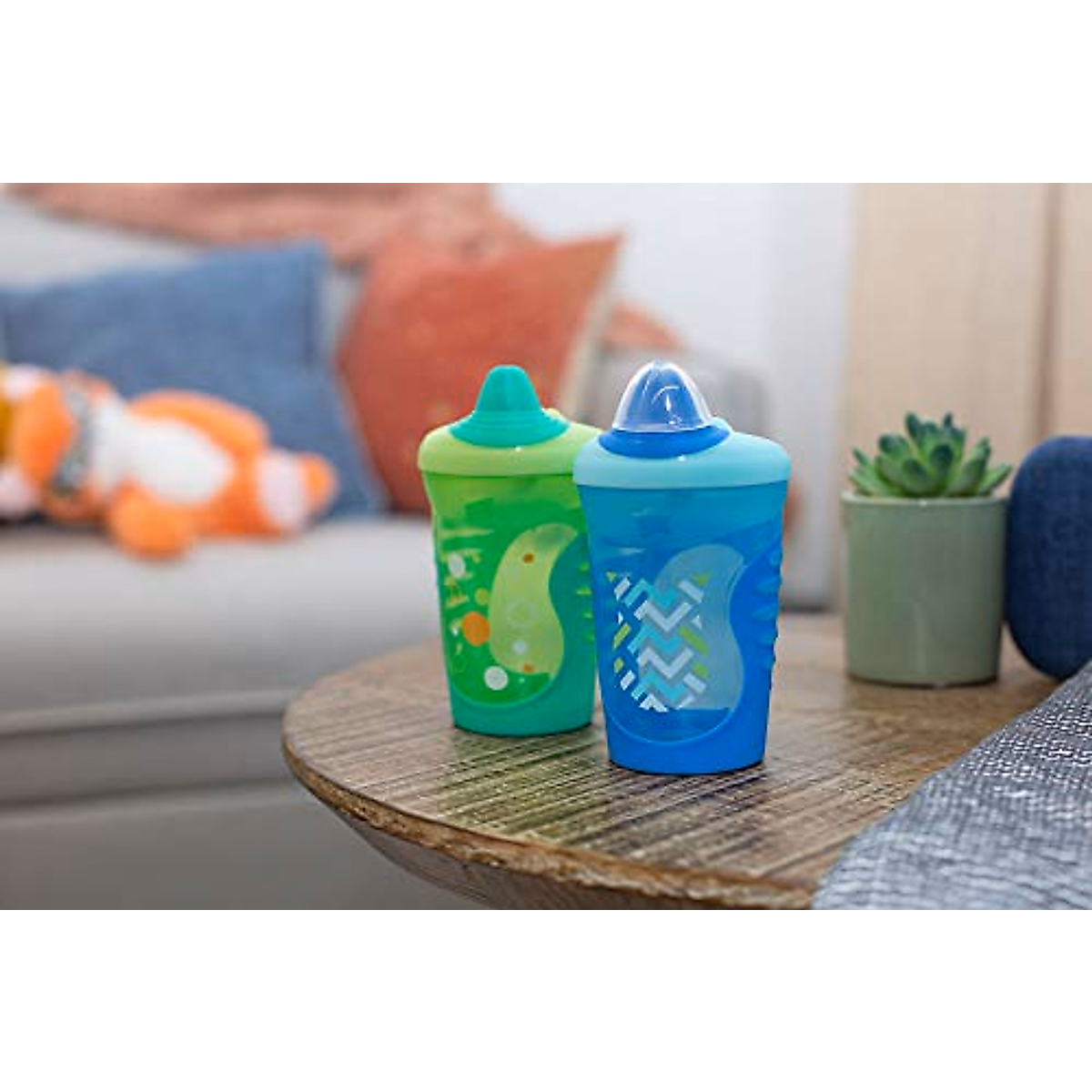 Tommee Tippee Hold Tight Baby Sippy Cup, Spill-Proof | 9+ Months, 11 Ounces – 2 Count