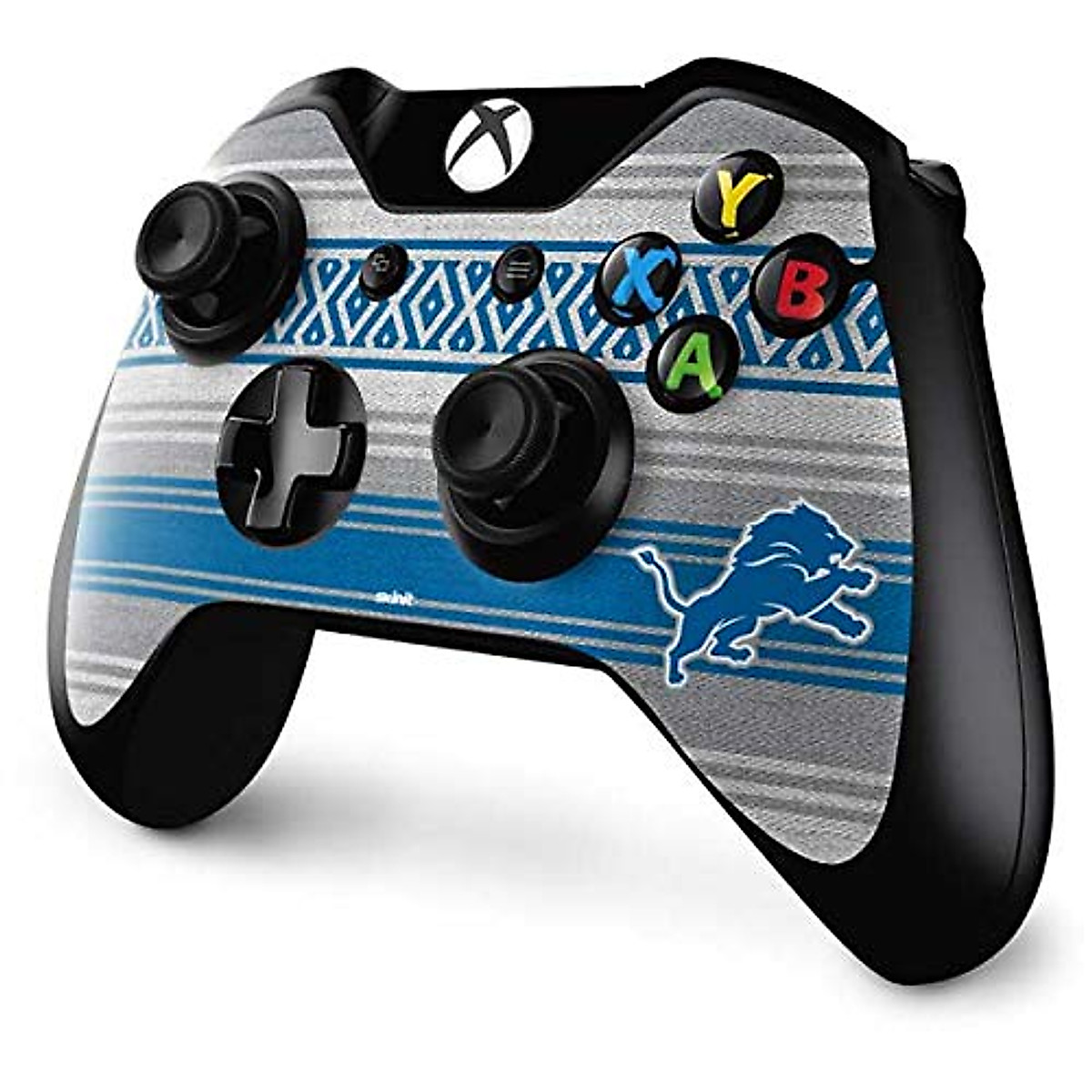 Skinit Decal Gaming Skin Compatible with Xbox One Controller - Officially Licensed NFL Detroit Lions Trailblazer Design