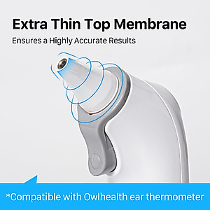 [Ear Thermometer Kit ] Femometer Family 1015 Ear Thermometer and 96X Probe Covers
