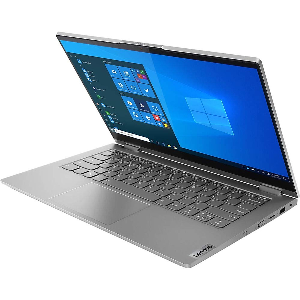 Lenovo ThinkBook 14s Yoga 2-in-1 Laptop with 14.0" FHD IPS Touchscreen, Intel 11th Gen i7-1165G7 Processor, 24GB RAM, 1TB SSD, Fingerprint Reader, Pen, Backlit Keyboard, WiFi 6, and Windows 10 Pro