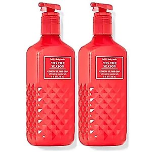 Bath & Body Works Deep Cleansing Gel Hand Soap 2 Pack 8 oz. ( Tis the Season)
