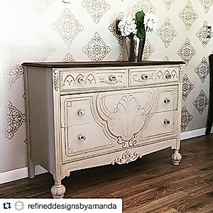 Retique It Chalk Furniture Acrylic Paint by Renaissance DIY, 32 oz (Quart), 32 Fl Oz, White