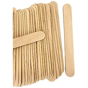 Perfect Stix - PS-Jumbo Craft-200 6" Jumbo Wooden Craft Sticks - Pack of 200ct