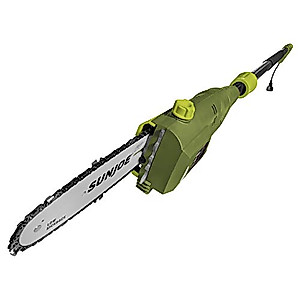 Sun Joe SWJ800E 8-Inch 6.5-Amp Telescoping Electric Pole Chain Saw with Automatic Chain Lubrication System