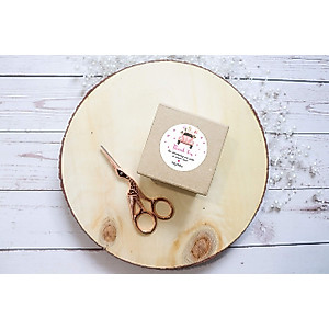 Baby Shower Favors Custom Stickers - Set of 36 Personalized Baby Shower Thank You Gifts Self Adhesive Flat Sheet 2 Inch Round Labels for Drive by Blue Baby Boy Shower Favors Theme (Pink)