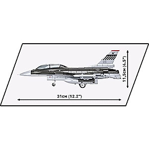 Cobi toys 410 Pcs Armed Forces /5815/ F-16D Fighting Falcon