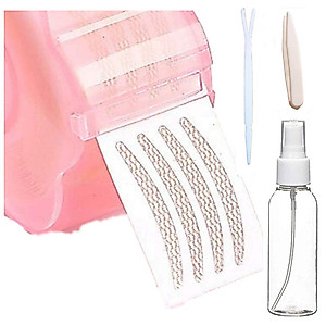 Eyelid Tape double eyelid tape，eyelid lifter strips Invisible Eye Stickers Portable Breathable Natural Invisible Single Sided Double Eyelid Tape Self-Adhesive Eyelid Stickers Instant Eye Lift Stri (B)