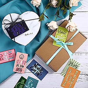 Outus 120 Pcs Motivational Encouragement Quote Cards Inspirational Kindness Appreciation Gratitude Business Cards Encouragement Mini Note Cards for Student Kids Teachers, 30 Styles (Bright Style)