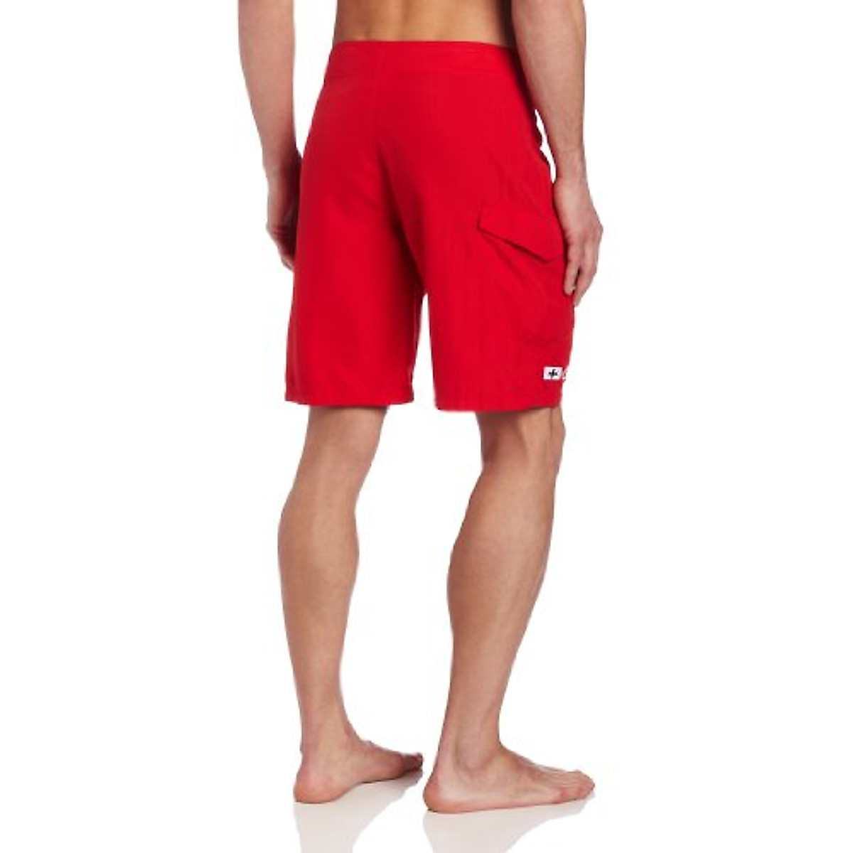Speedo Women Guard Swim Trunk Knee Length Boardshort Volley, Speedo Red, 32 US