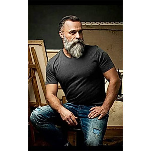 SOCKS'NBULK 12 Pack Mens Cotton Crew Tshirts, Assorted Wholesale Sleeve Tee Shirts (Mix Short Sleeve B, 2X-Large)