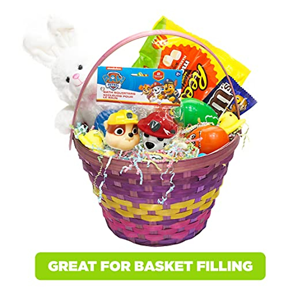 Nickelodeon's PAW Patrol Chase, Marshall, Rubble, and Skye Squirt Toy Set for Childrens' Bath Time Fun, Multicolor, 4 Piece