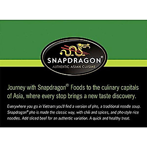 Instant Pho Noodle Bowls, Vietnamese Pho Bowls in Beef Broth Soup, Authentic Pho Rice Noodles and Seasoning, Gluten Free, 2.1 oz (Pack of 12)