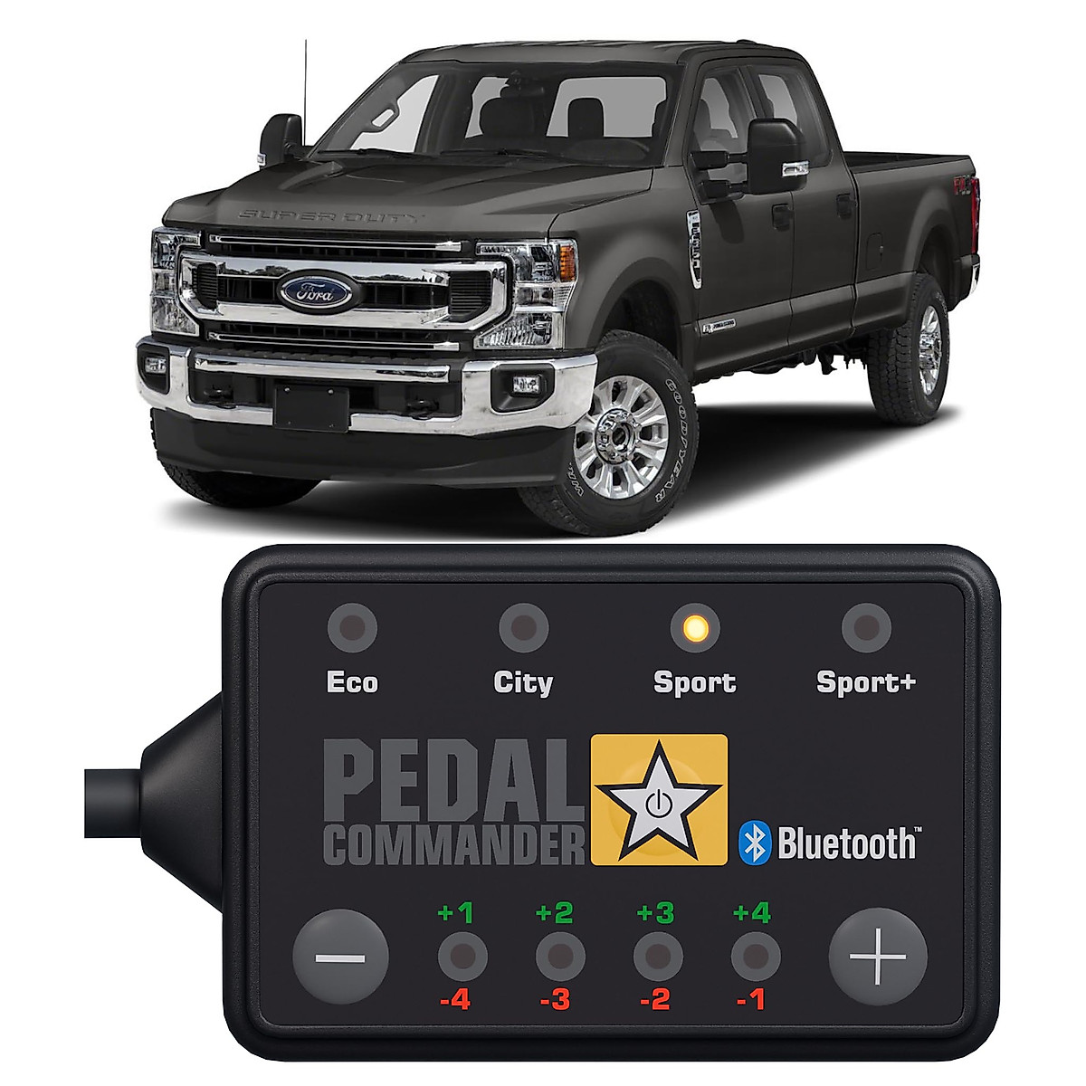 PEDAL COMMANDER for Ford F350 Super Duty Trucks 2011-2024 Throttle Response Controller Fits: Base, XL, XLT, King Ranch, Lariat, Limited, Tremor, Platinum Gas & Diesel, F-350 Truck Accessories