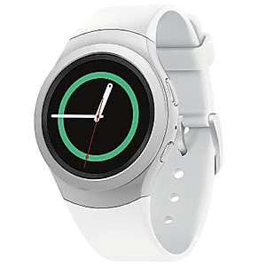 Samsung Gear S2 R730A (AT&T + Wi-Fi) Dust and Water Resistant Smartwatch - Silver (Renewed)