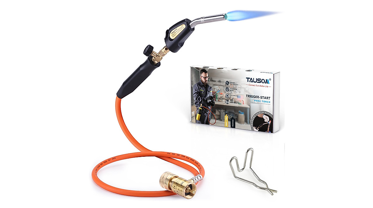 TAUSOM Propane Torch Hose Kit Mapp Gas Torch Heat 2860 ℉ Map Gas Torch ...